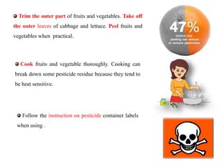 pesticide residue analysis methods in fruits and vegetables | PPTX