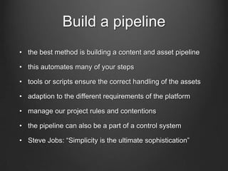 Unity 3D VS your team | PPT