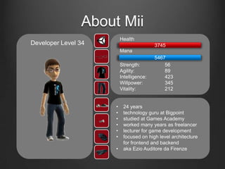 Unity 3D VS your team | PPT