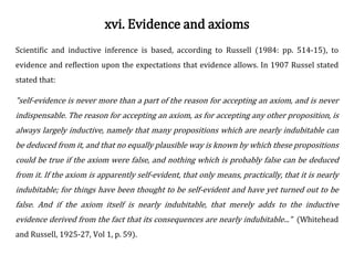 Evidence and truth | PPT