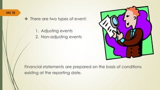 IAS 10 : Events after the reporting period | PDF