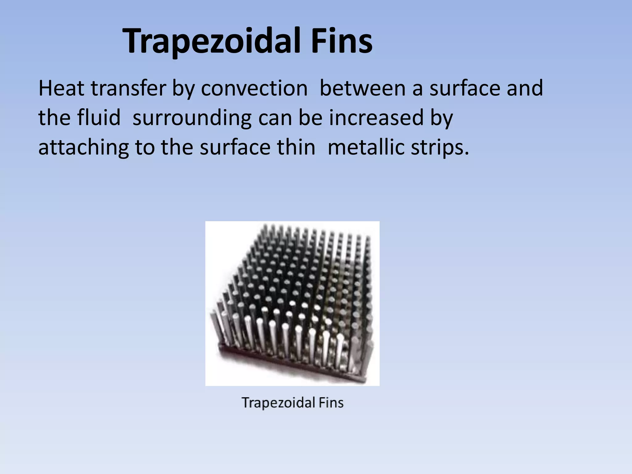 heat transfer through fins | PPTX