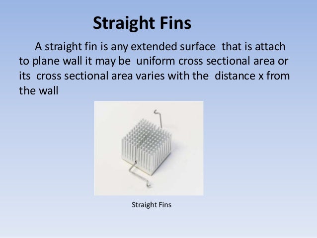 heat transfer through fins