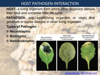 Defence Mechanism In Plants Against Fungal Pathogen | PPTX