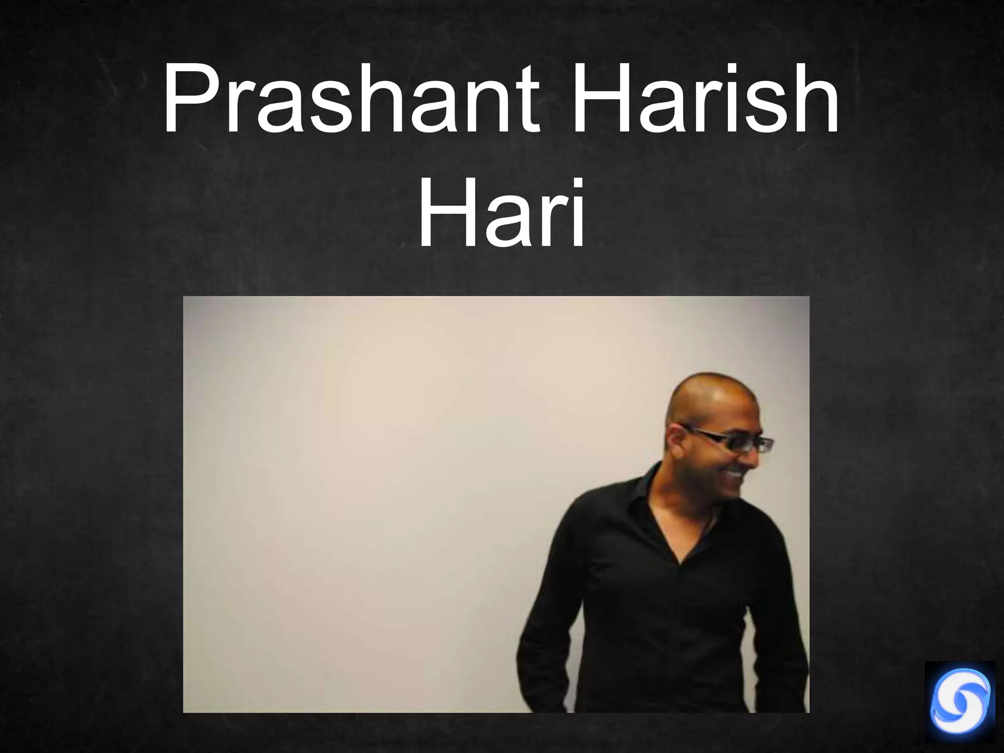 Prashant harish hari | PPTX
