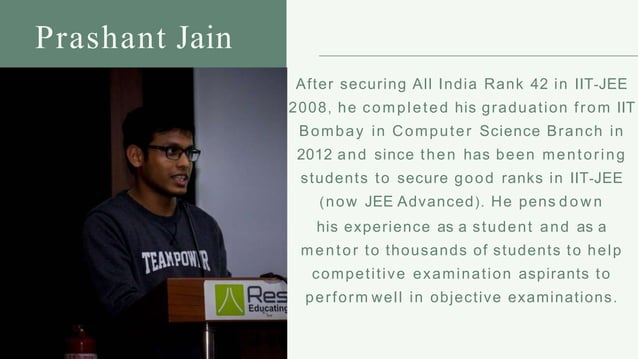 Prashant Jain a.k.a PSY Sir | PPTX