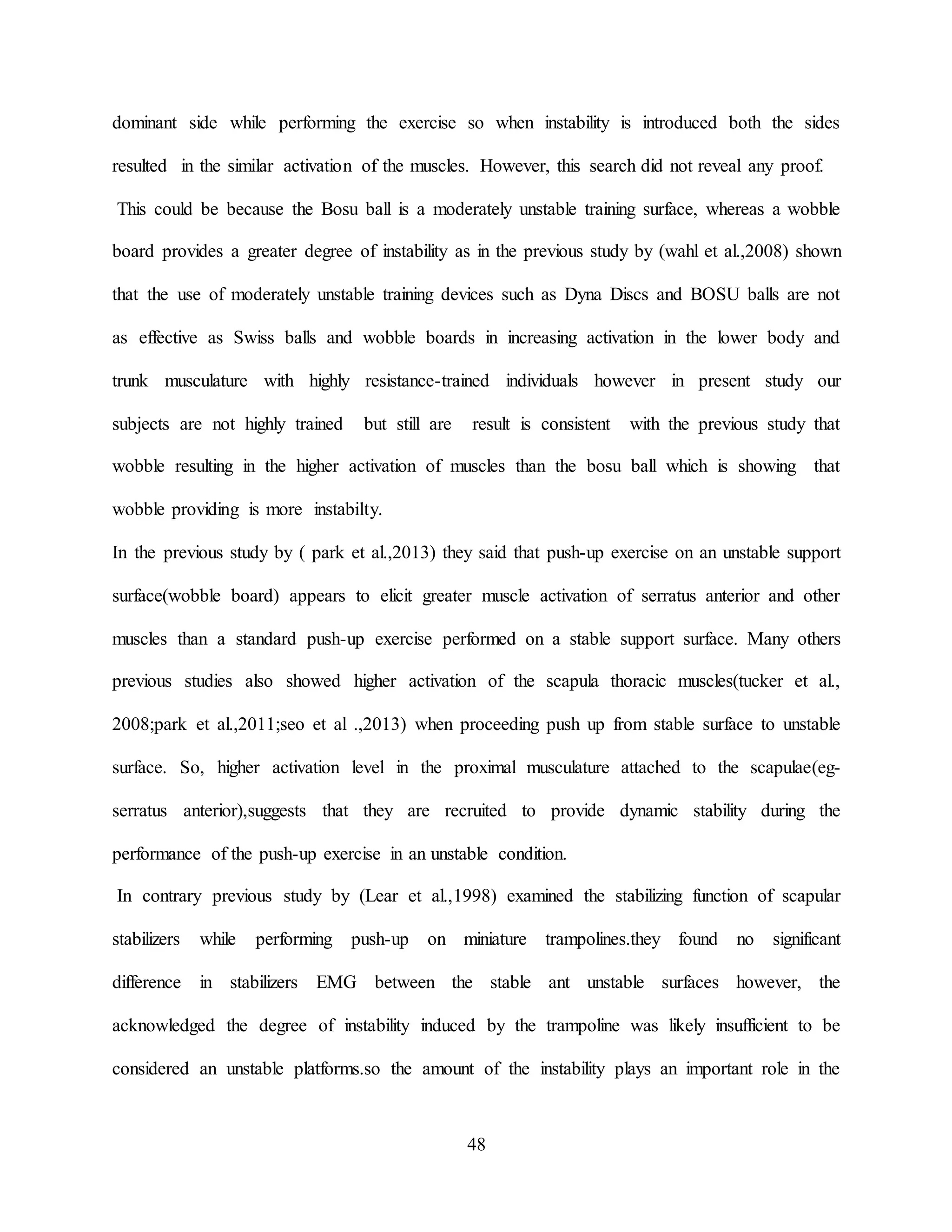 Final Thesis- EMG ANALYSIS OF TRUNK MUSCULATURE DURING PUSH UP EXERCISE ...