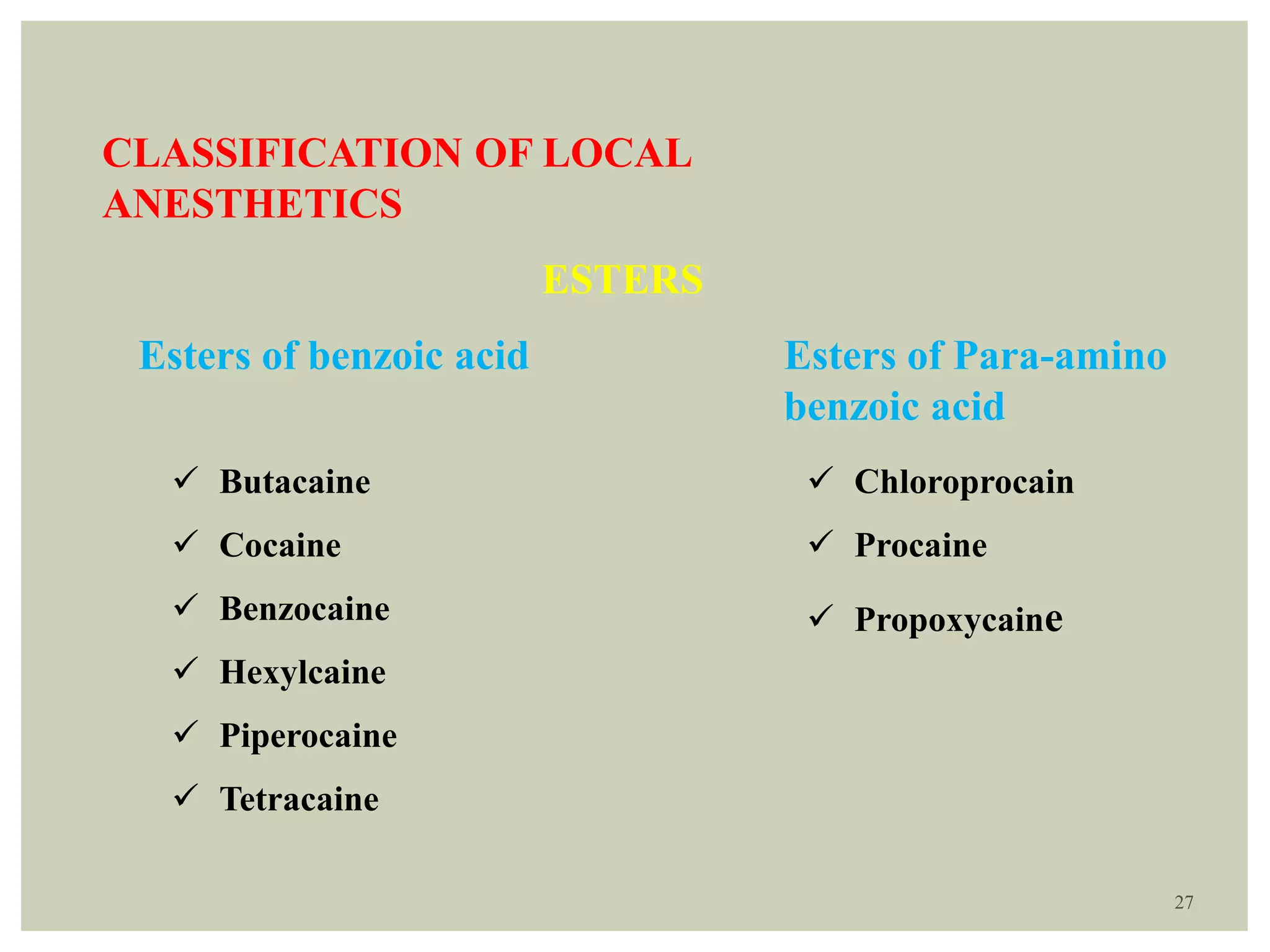 Local anaesthesia - Basics in dentistry | PPTX
