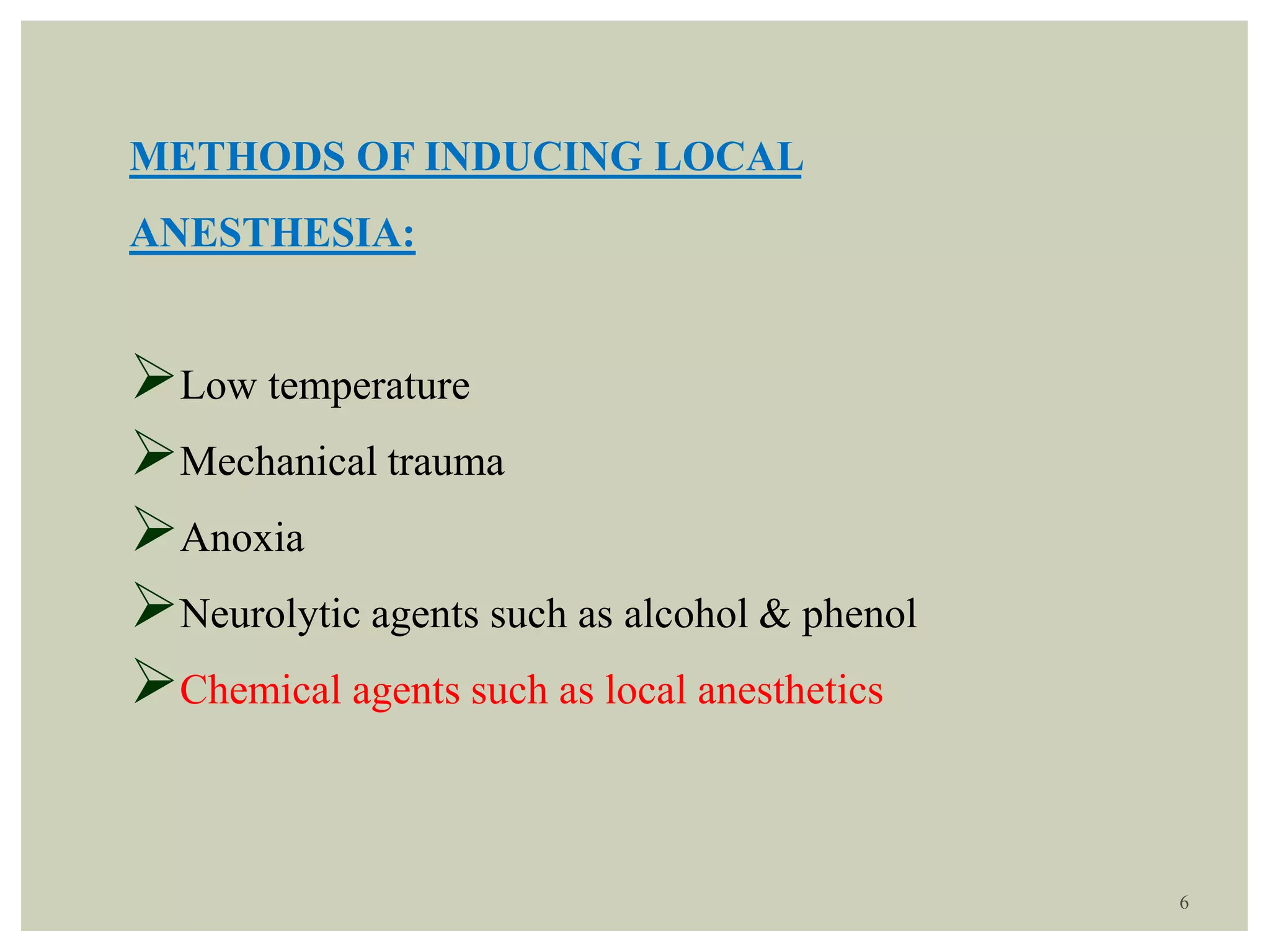 Local anaesthesia - Basics in dentistry | PPTX
