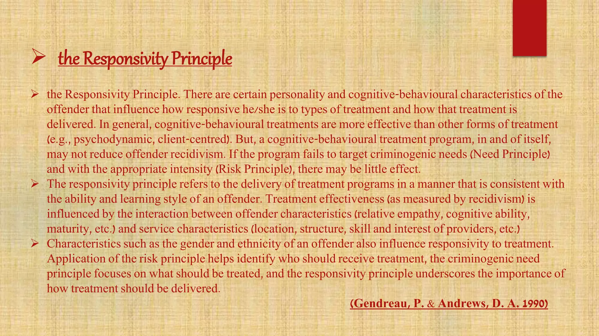 rehabilitation of sex offendors | PPTX