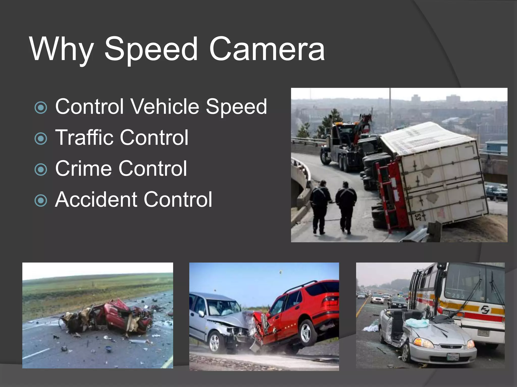 Speed Detection Camera | PPTX