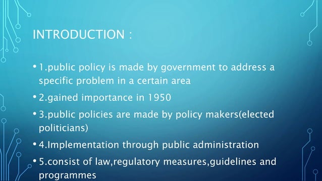 Public policy meaning and objective pptt | PPTX | Political Issues ...