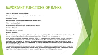 Presentation on Indian banks in india and rbi | PPTX