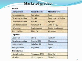 Sustained and controlled drug delivery system | PPTX