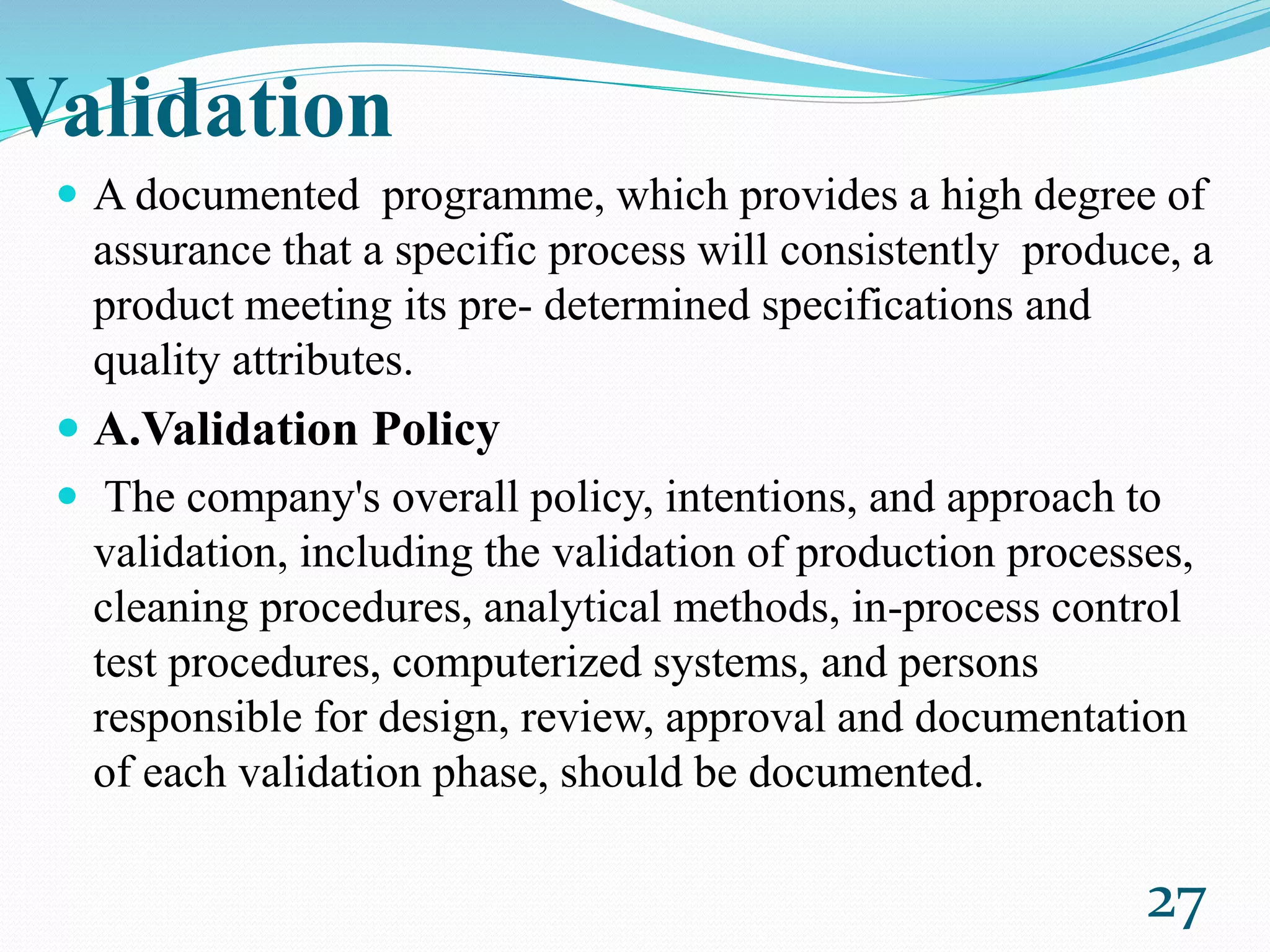 ICH Q7 GMP for API | PPTX