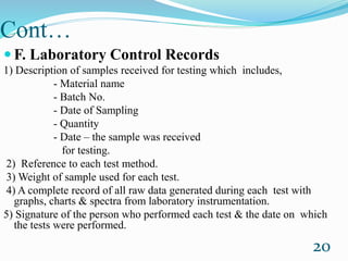 ICH Q7 GMP for API | PPTX