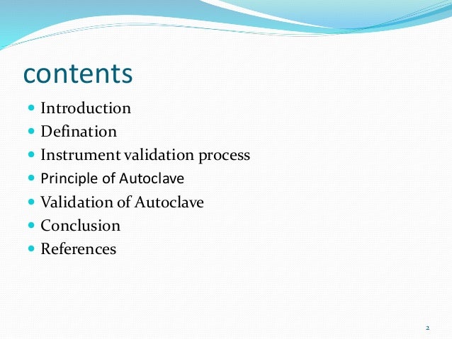 instrument validation