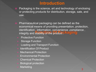 packaging materilas | PPTX | Pharmaceutical Industry | Industries
