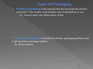 packaging materilas | PPTX