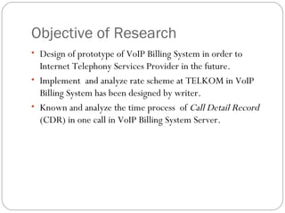 VoIP Billing System | PPT