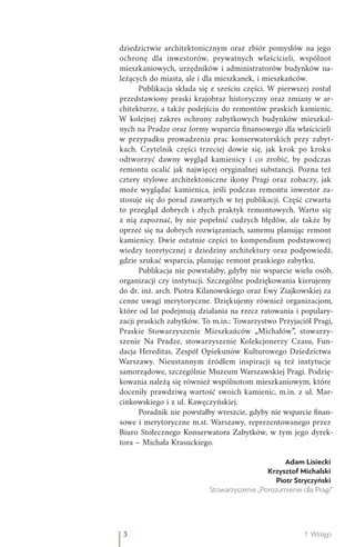 Poradnik dobrych praktyk architektonicznych. Praska kamienica | PDF