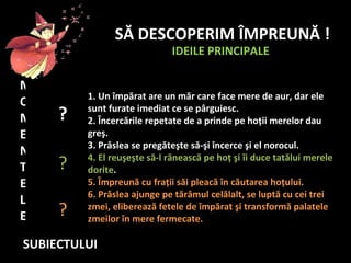 Praslea cel voinic si merele de aur | PPT