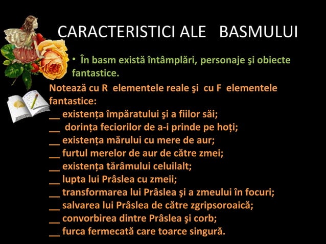 Praslea cel voinic si merele de aur | PPT