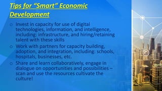 Smart Cities and economic development | PPT