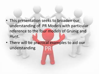Critique of Grunigs 4 PR Models | PPTX