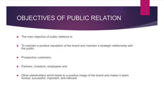 Public Relation Management and its impotance | PPT