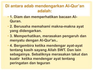 Pratama. adab mendengar Al Quran.pptx