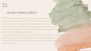 Prateek Edifice sector 107 noida.pptx