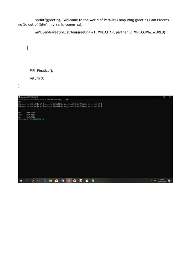 Report on High Performance Computing | PDF