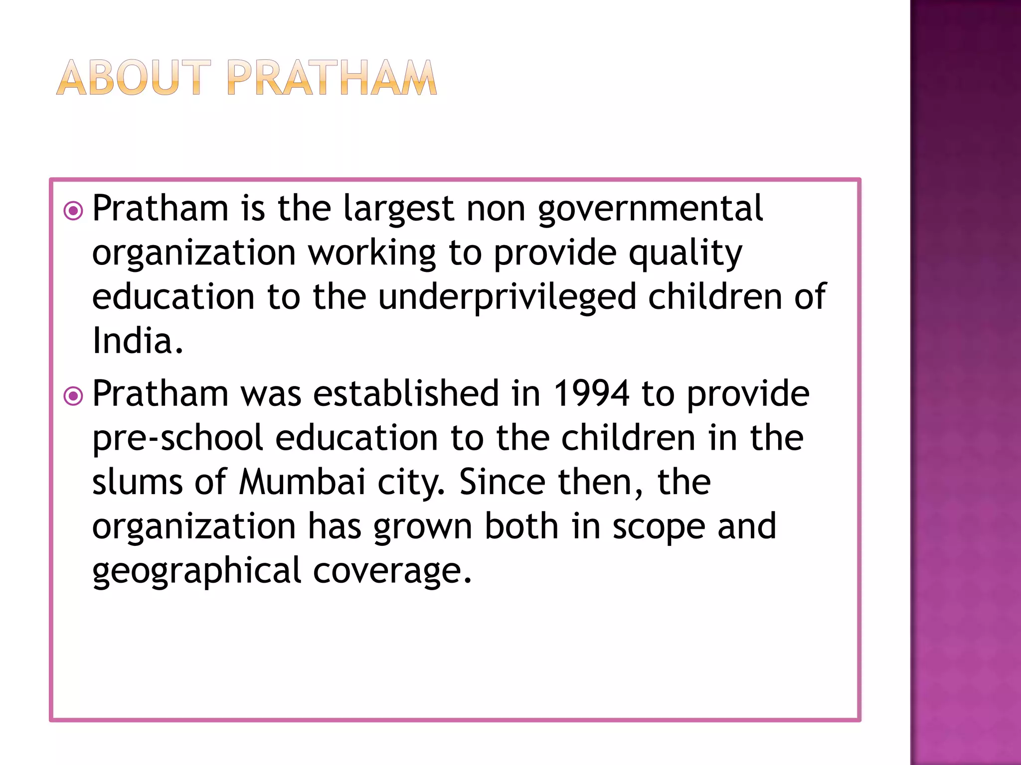 Pratham | PPTX