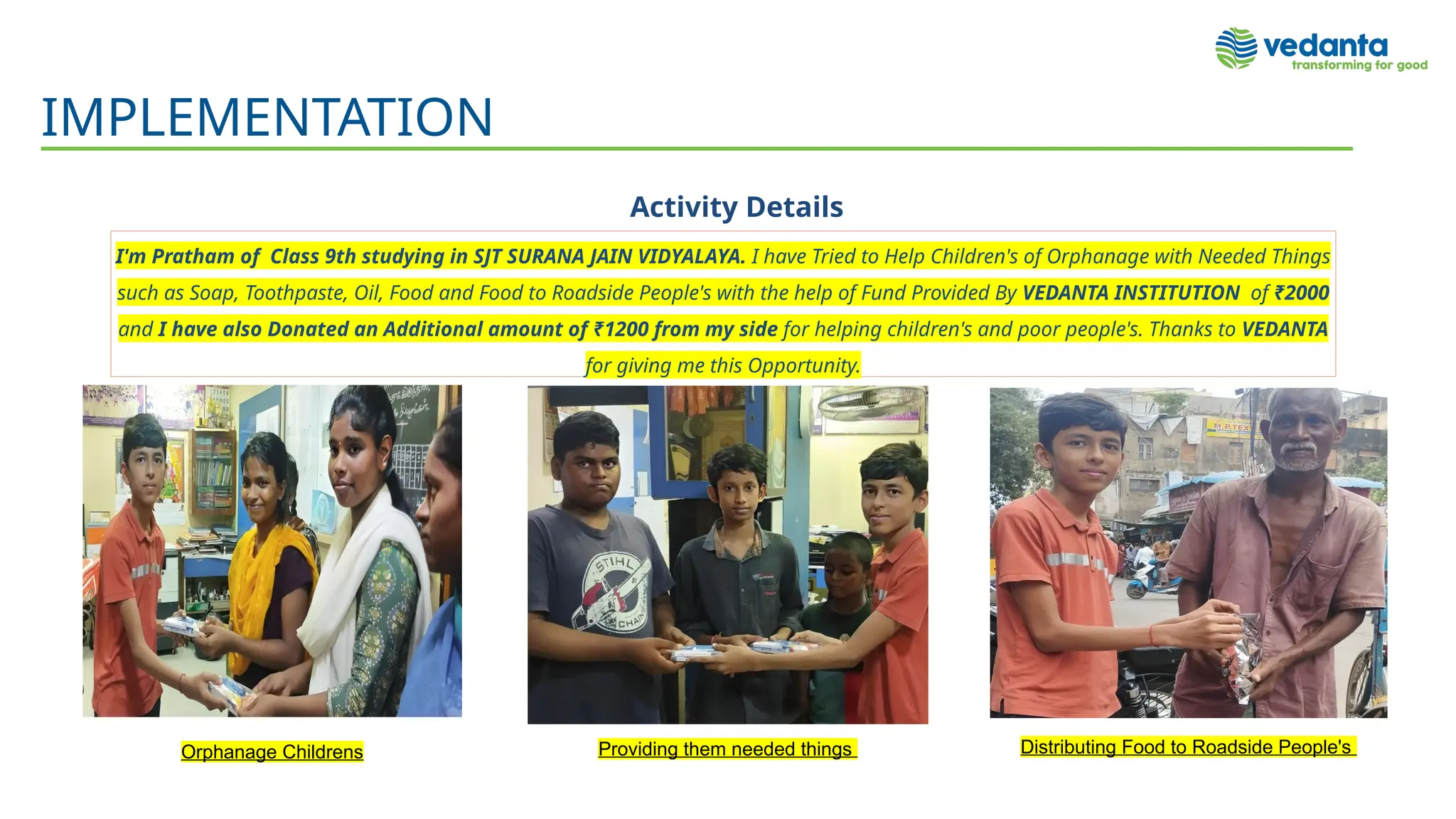 Pratham empower.pptx example for your project | PPT