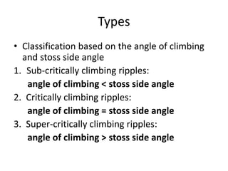 Climbing ripple laminations | PPTX