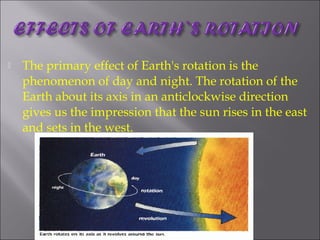 rotation and revolution ppt by Pratham Vats | PPT | Geography | Science