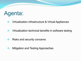 Virtualization impact in software testing | PDF