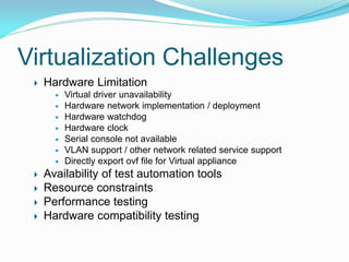 Virtualization impact in software testing | PDF