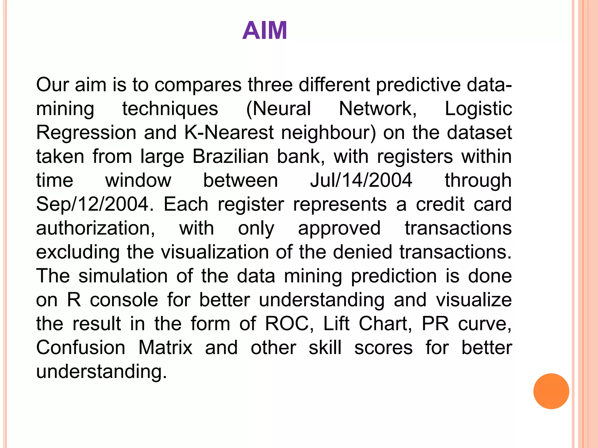 Comparative study of various approaches for transaction Fraud Detection ...