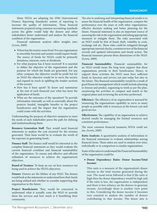 Performance Measurement in NGOs | PDF
