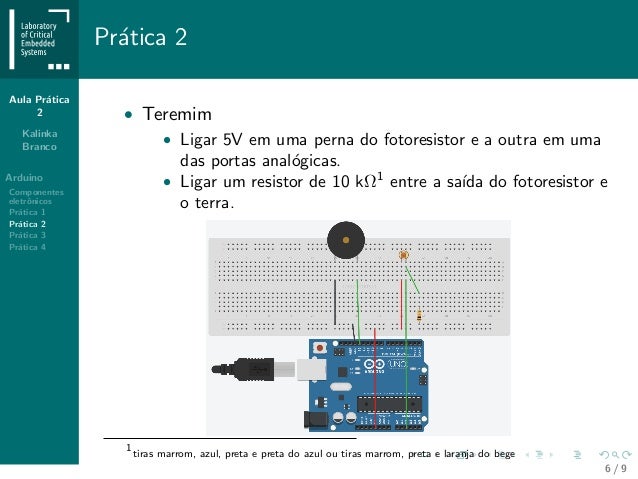 Aula Prática 2 De Introdução à Programação Com Arduino