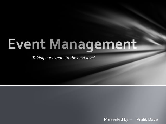 college event managment system | PPT