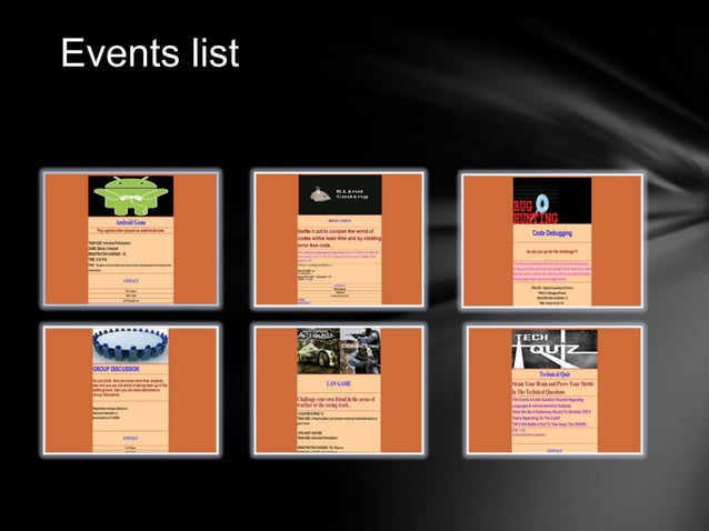 college event managment system | PPT