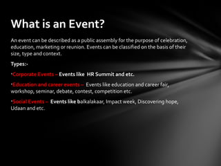 college event managment system | PPT