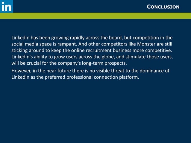 Linkedin SWOT Analysis | PPT