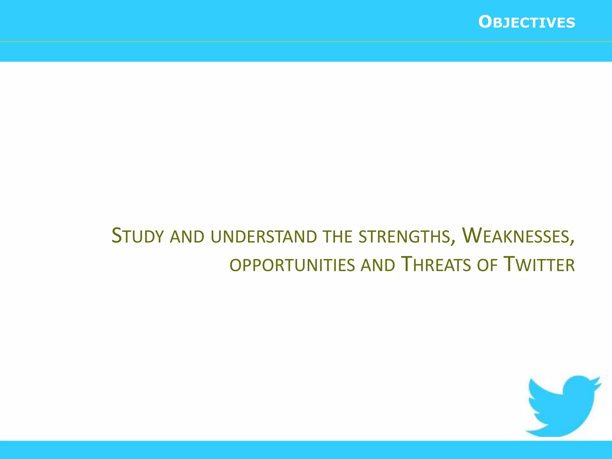 Twitter SWOT Analysis | PPTX