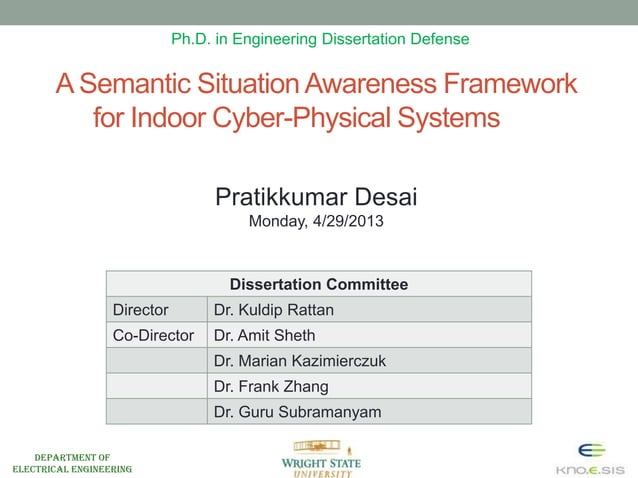 Pratik Desai Ph.D dissertation defense | PPTX