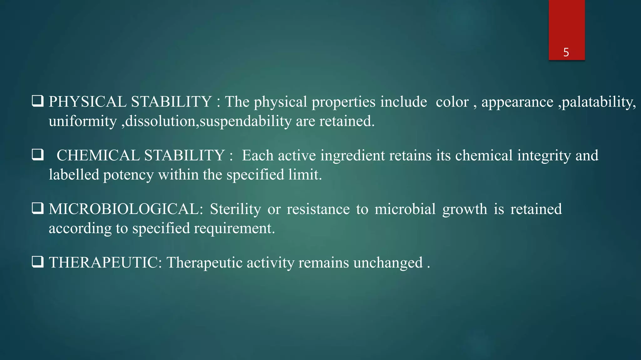 ICH Guideline for Drug Stability | PPT