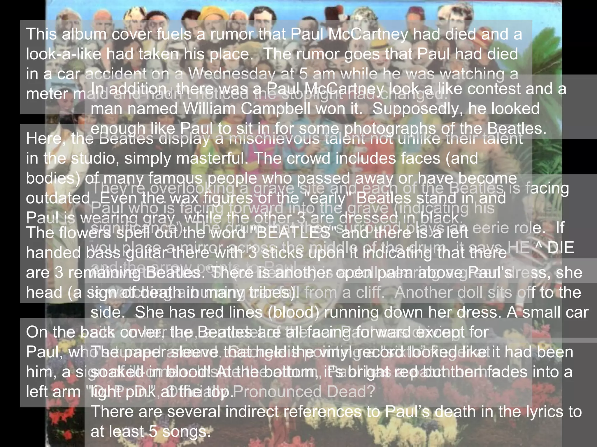 The Beatles! The most Indepth PPT about the Greatest Rock Band Ever | PPT